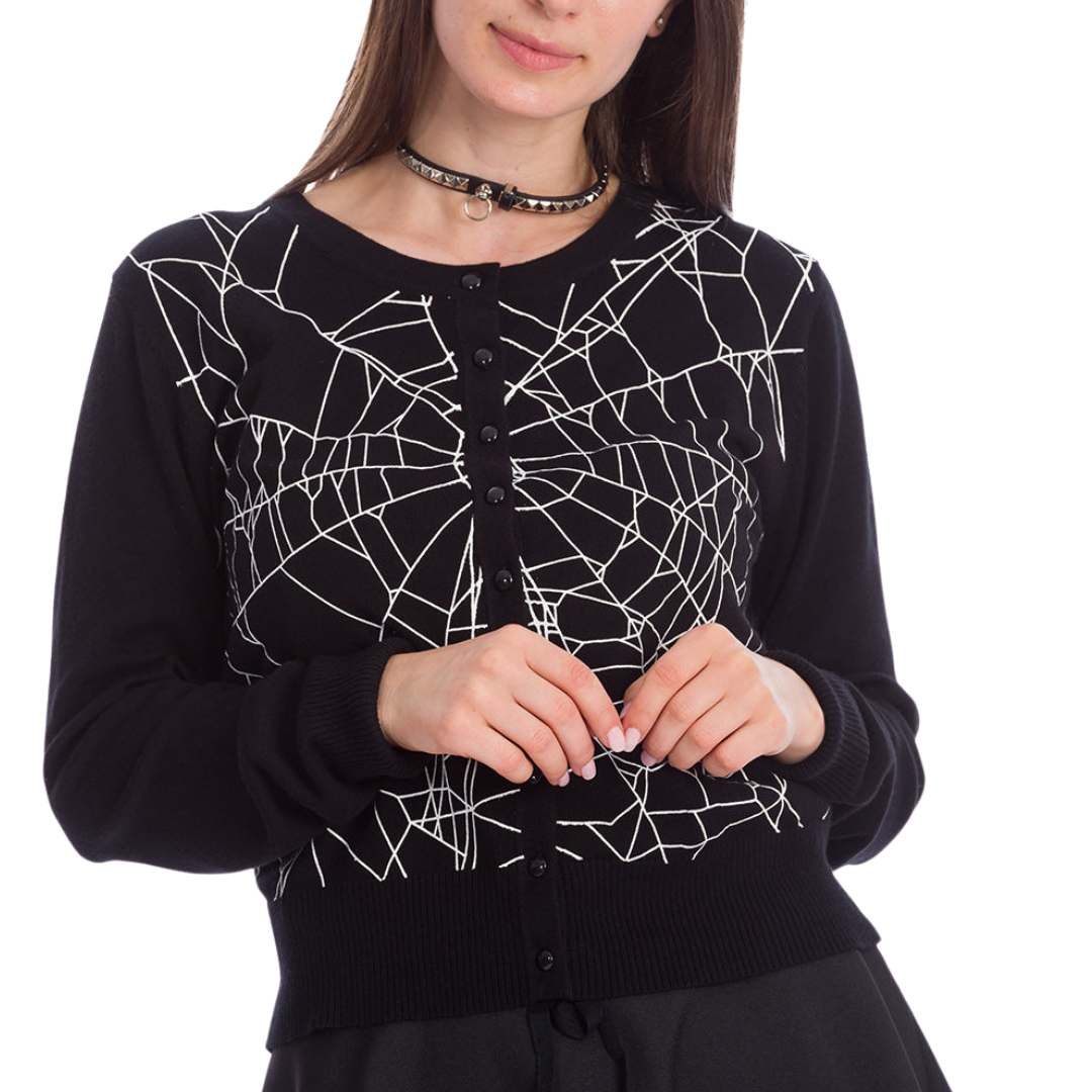 Creepy Spider Cardigan | COVEN