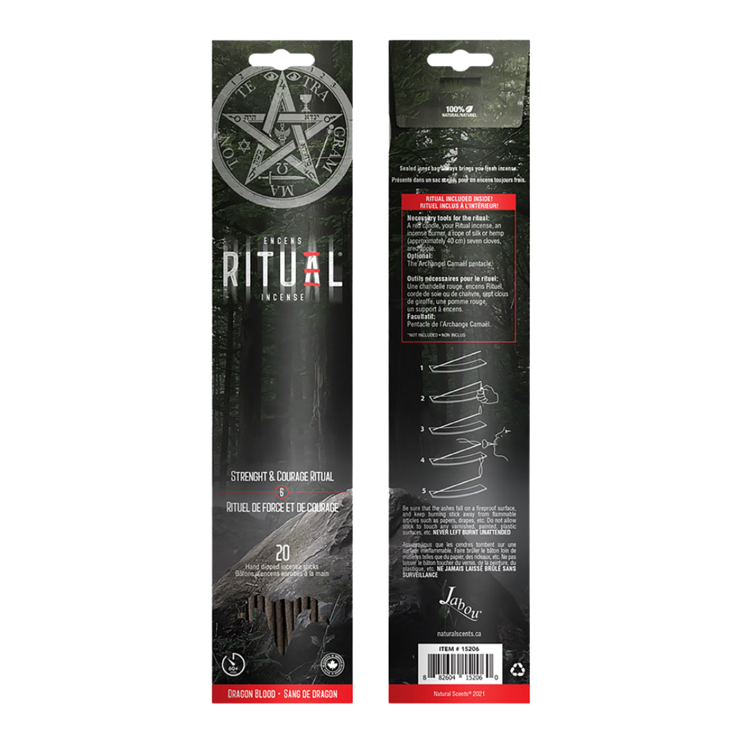 Ritual Incense Strength & Courage Ritual - Dragon Blood | COVEN